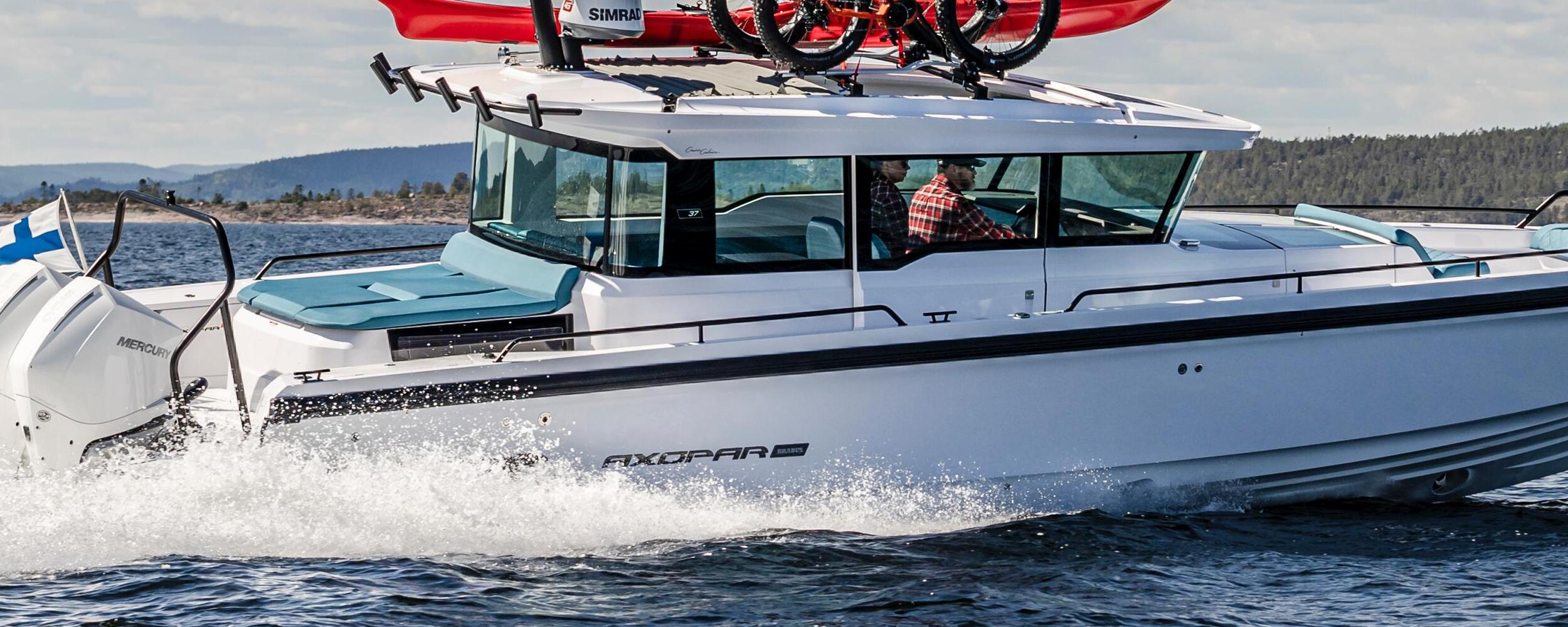 2023 Axopar 37 XC Cross Cabin BRABUS Trim Yacht For Sale